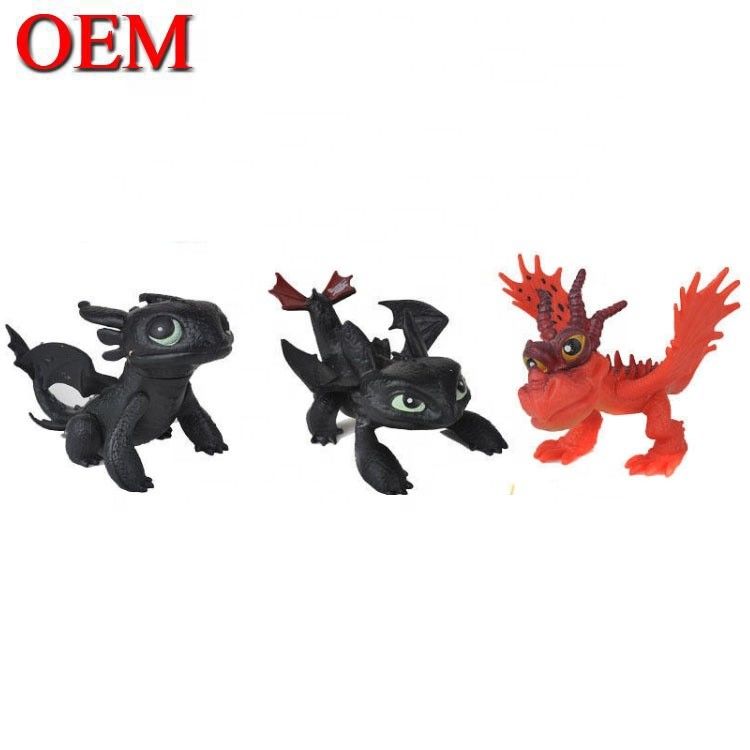 Plastic Mythical Creatures Toys Animal Figures Cartoon Dragon 3D Model ...