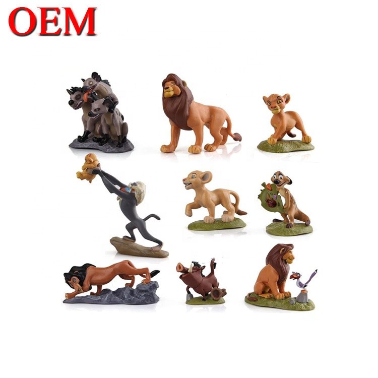 Pvc Kid Toys Animation Cartoon Model Simba Small Lion King Figure