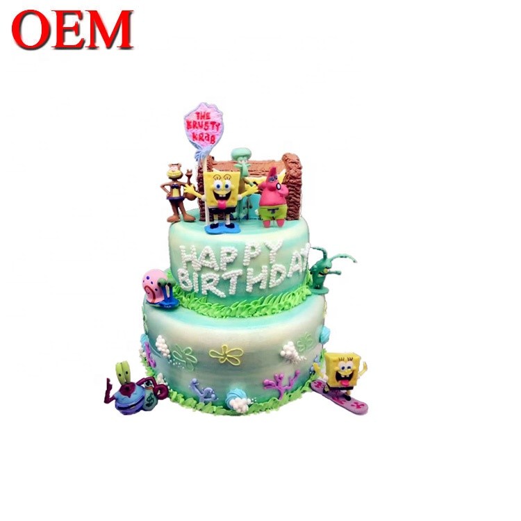 Customized Japan Classic Characters Birthday Cake Topper Set Oem Action ...
