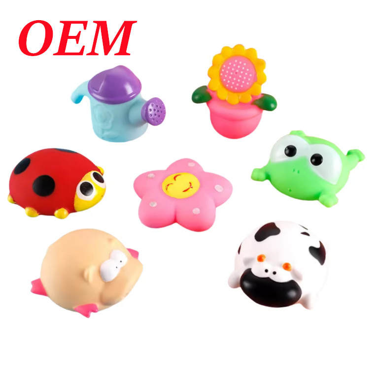PVC Kids Bath Toys For Fun And Learning Producing Process Rota Casting